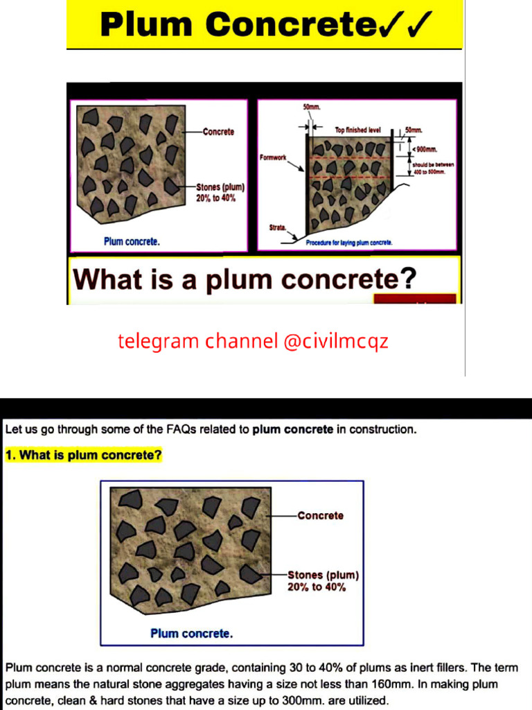 Plum Concrete | PDF