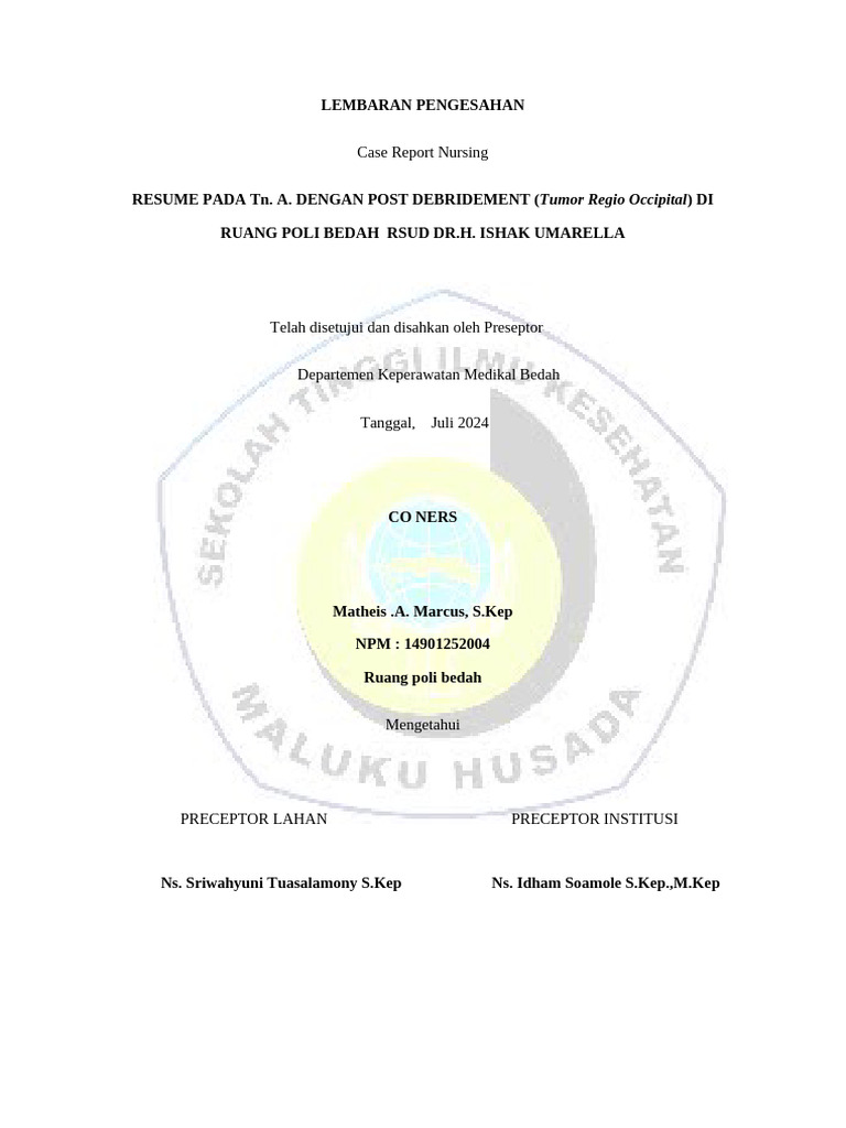 Theis LAPORAN FIX | PDF