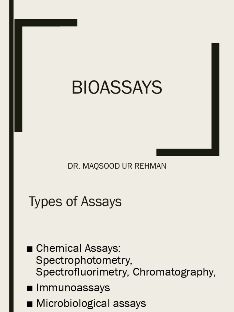Bio Assay | PDF
