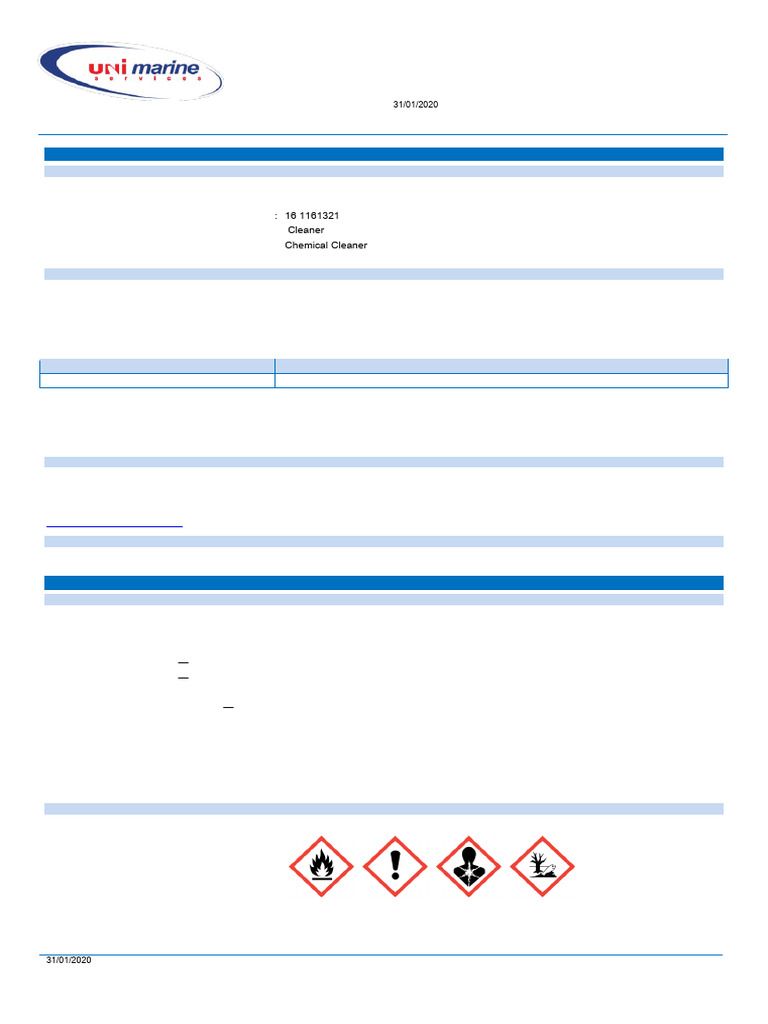 Carbon Remover MSDS | PDF