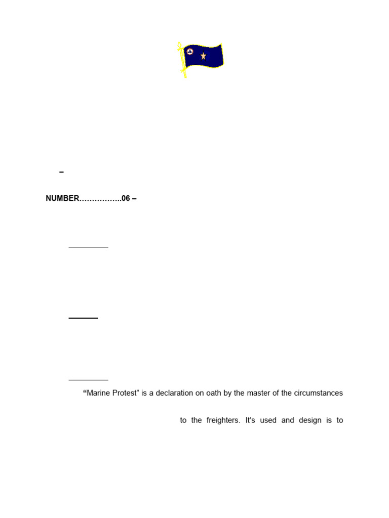 0690 Marine Protest | PDF
