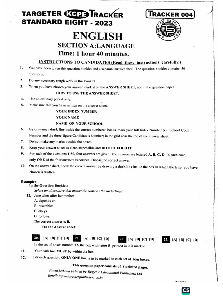 Targeter Tracker 004 2023 - English | PDF