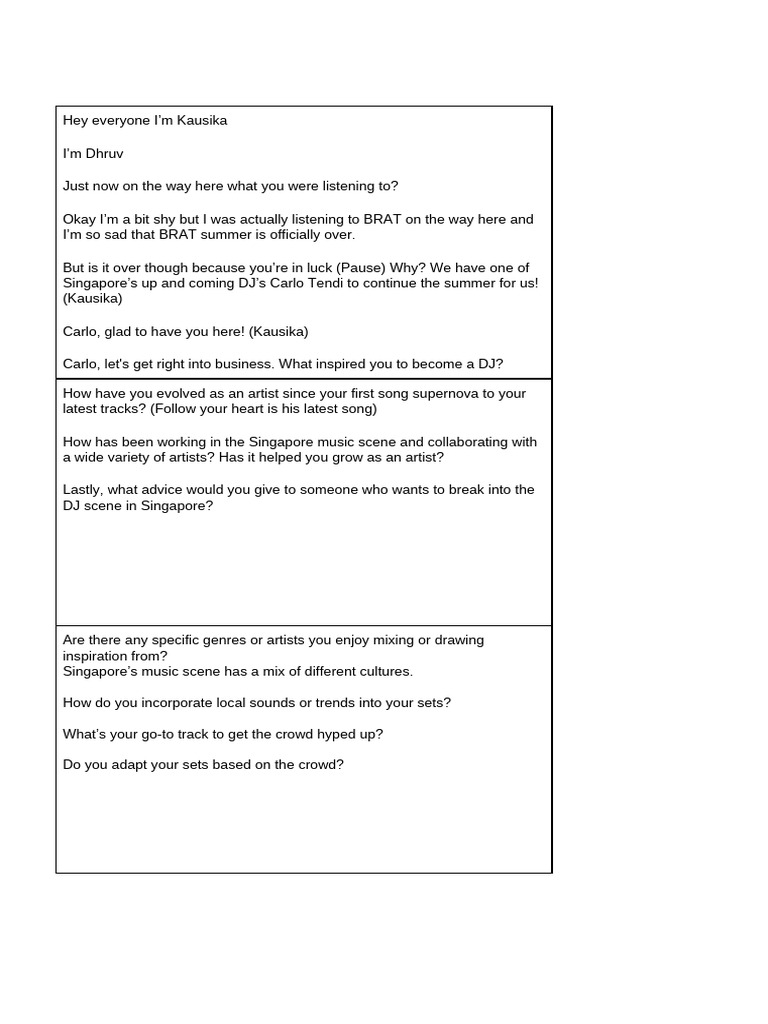 Cue Card Template-5 | PDF