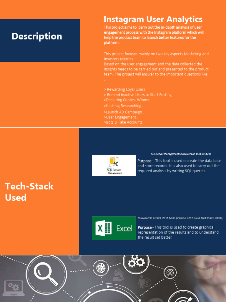 Instagram User Analytics Presentation | PDF