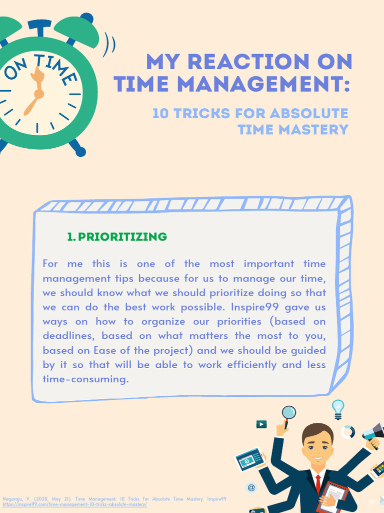 Effective Time Management Techniques | PDF | Time Management | Self-Improvement