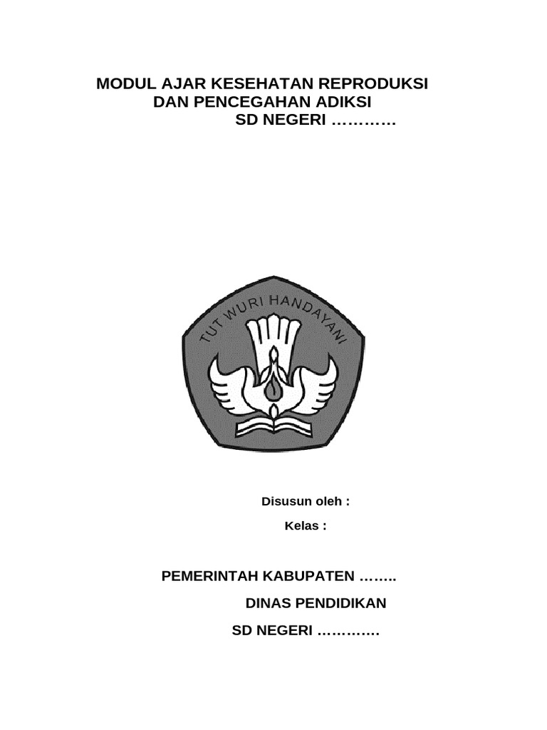 Modul Ajar Kesehatan Reproduksi Dan Pencegahan Adiksi | PDF