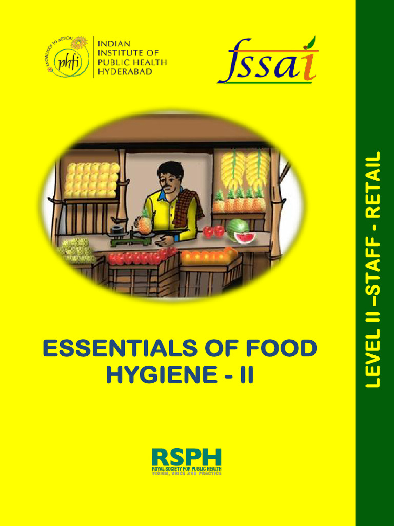 Level 2 Retail - Staff | PDF | Foodborne Illness | Disinfectant