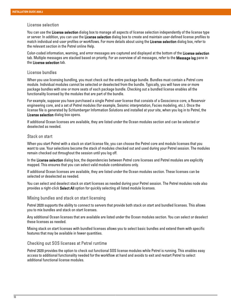 Petrel Installation Guide 20202-1!42!12 | PDF