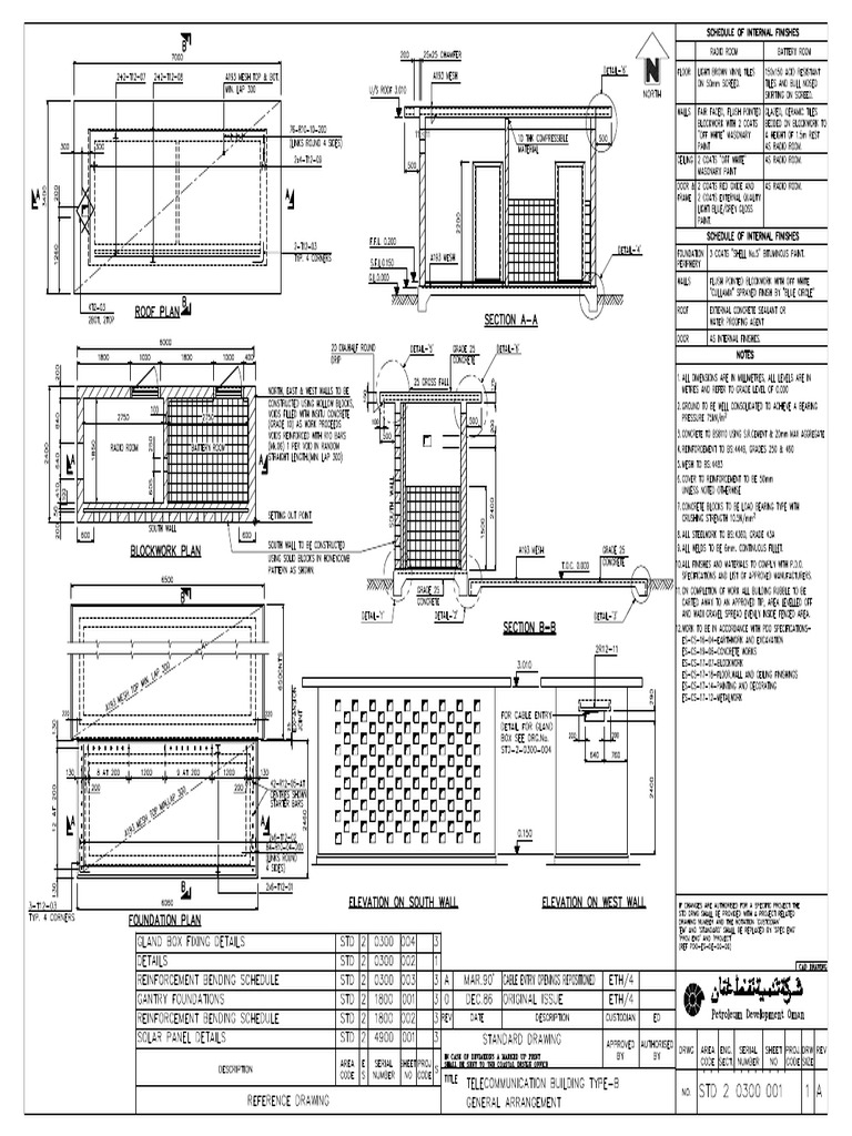 PDO Civil STD Drawings - PDF Binder | PDF