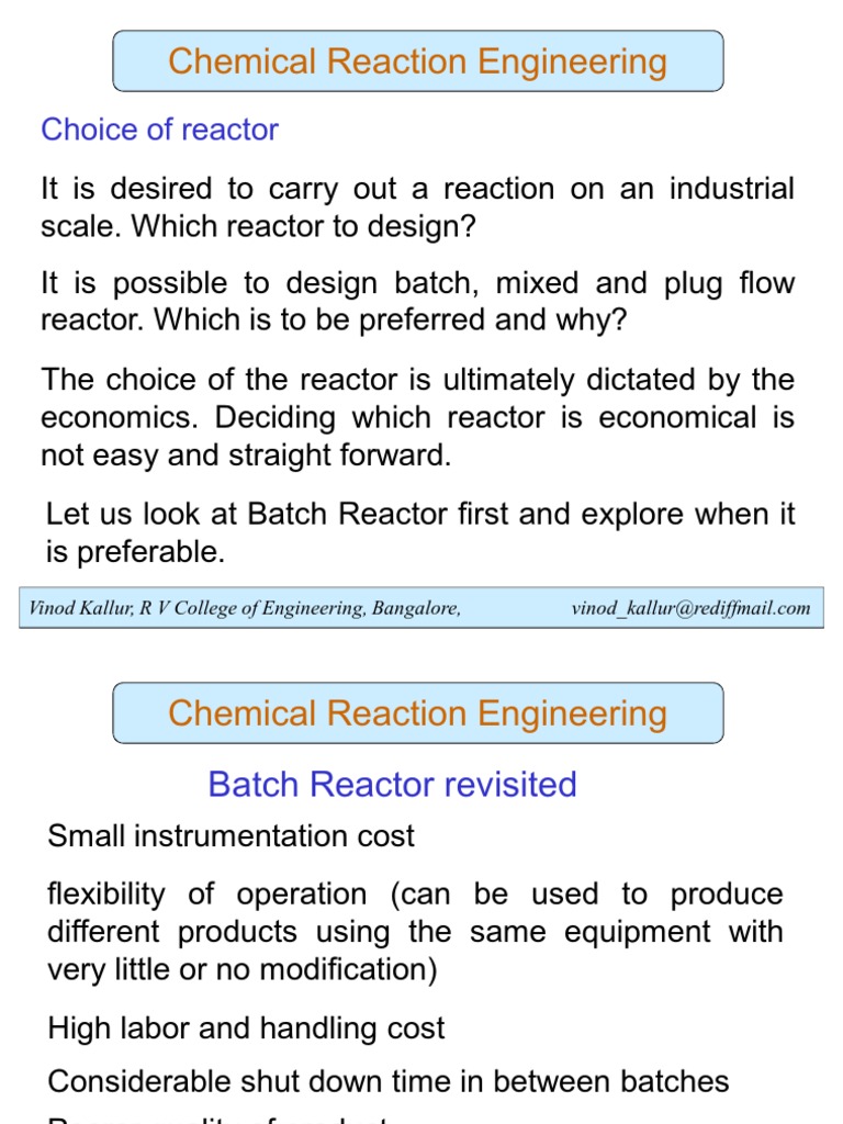Multiple Reactors | PDF | Chemical Reactor | Chemical Reaction Engineering
