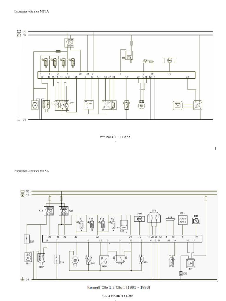 Esquemas Motores | PDF