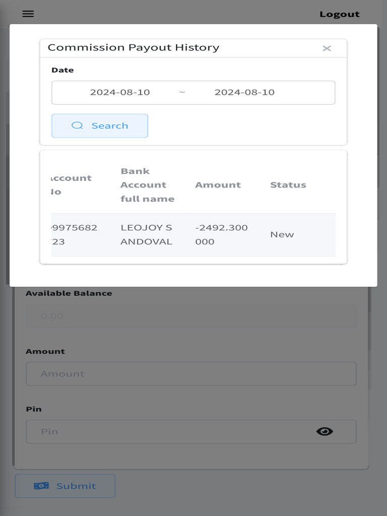 Wallets - Commission Payout GAMBIT CITY | PDF