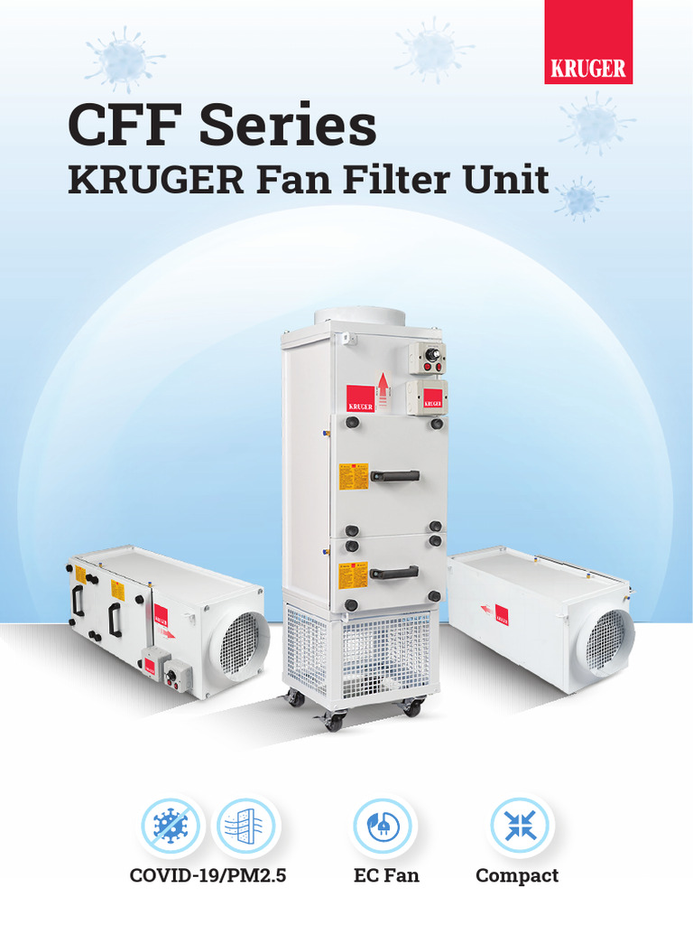 CFF Series - Fan Filter Unit - Product Catalogue ED2 | PDF