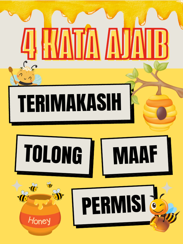 Poster 4 Kata Ajaib | PDF