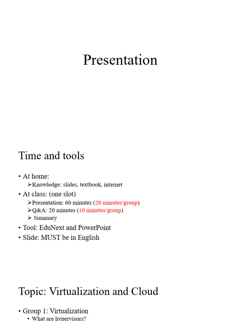 Presentation2 Guidance | PDF