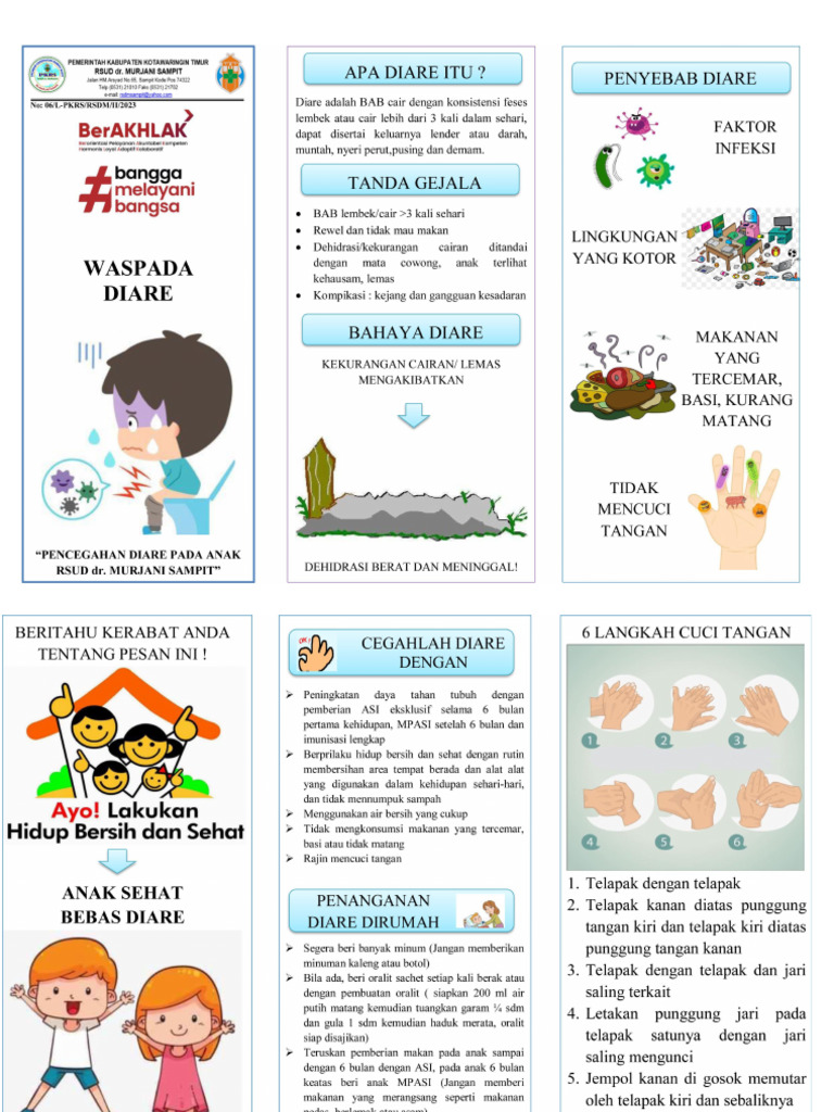 Leaflet Diare | PDF