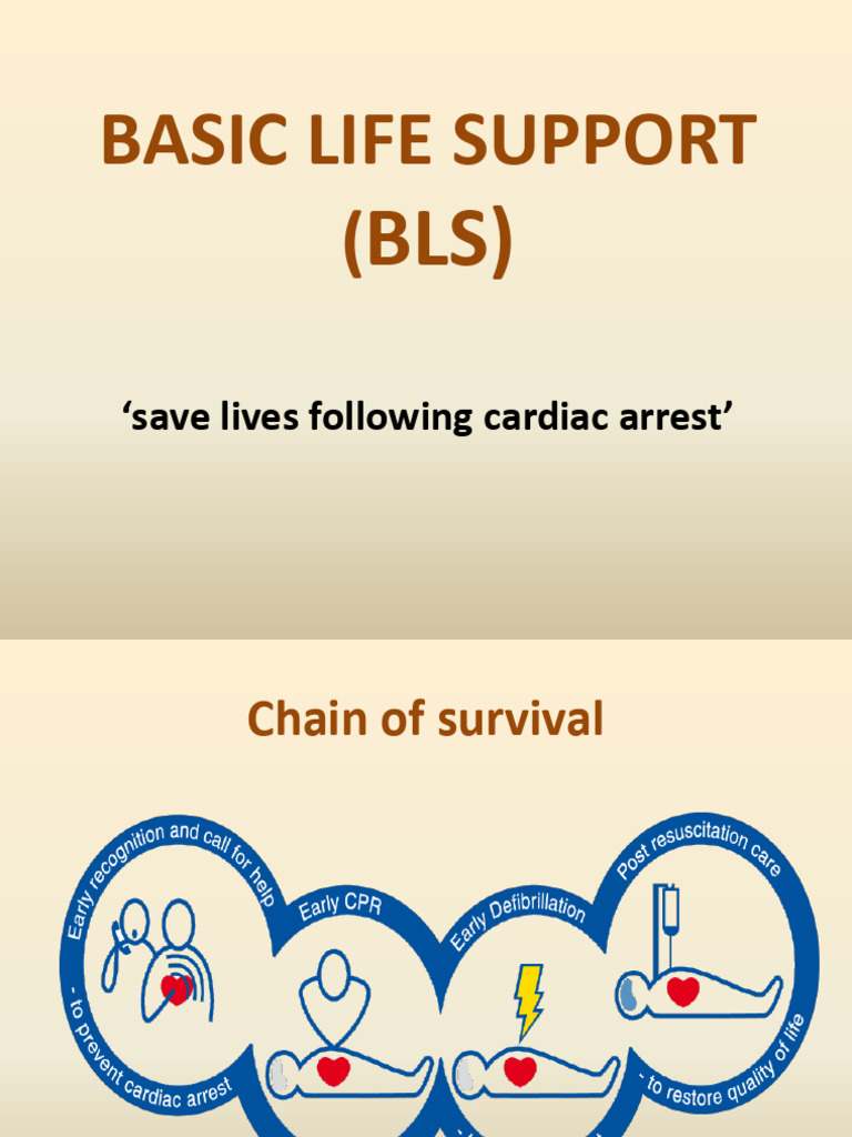 Bcls Modified1 221102070602 908d83a5 | PDF | Cardiopulmonary Resuscitation | Wellness