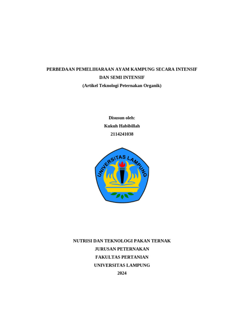 Artikel TPO - Kukuh Habibillah - 2114241038 | PDF