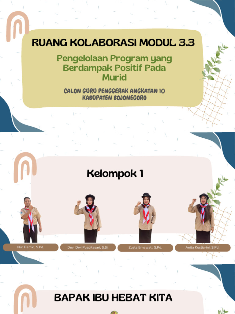 Ruang Kolaborasi Modul 3.3 | PDF