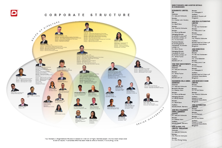 Dynamatic Corporate Structure 2020 | PDF | Leadership | Accounting