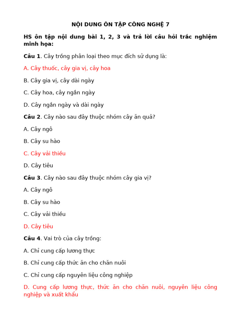 ĐC CN7 - Gki-Bài Làm | PDF