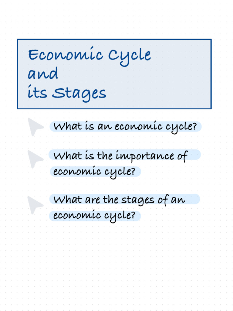 Economic Cycle | PDF