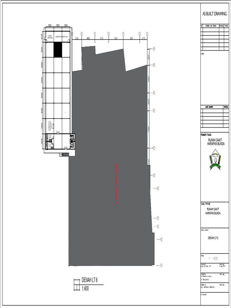 RSHB - Denah LT 6 | PDF