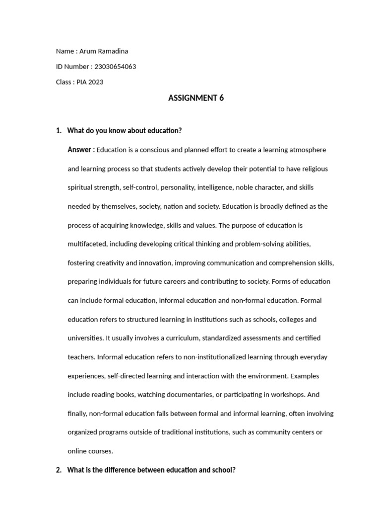 Assignment 6 (1) DDK | PDF