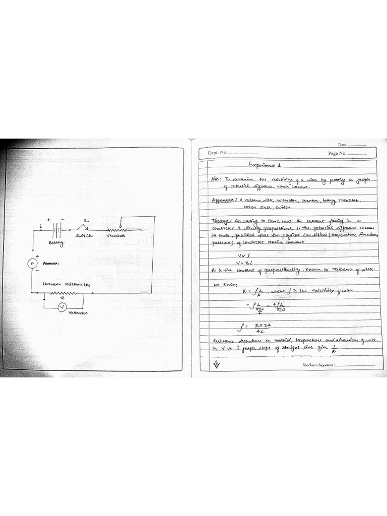 Phy Practicals | PDF