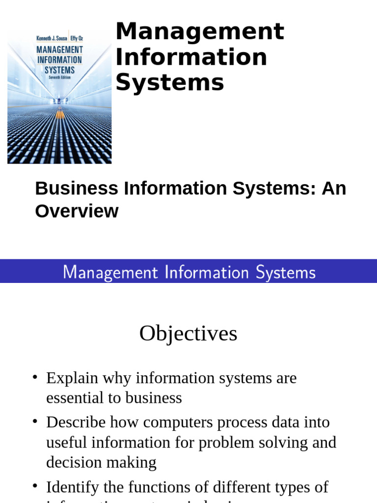 Management Information Systems | PDF