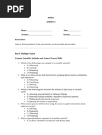 Grade 3 Chapter 1-Basic Science Process Skills Chapter Assessment | PDF ...