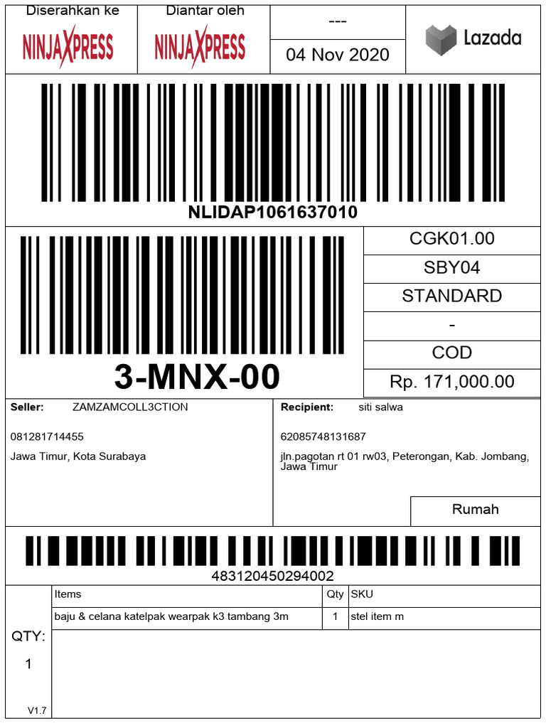 NLIDAP1061637010: Zamzamcoll3Ction Siti Salwa | PDF