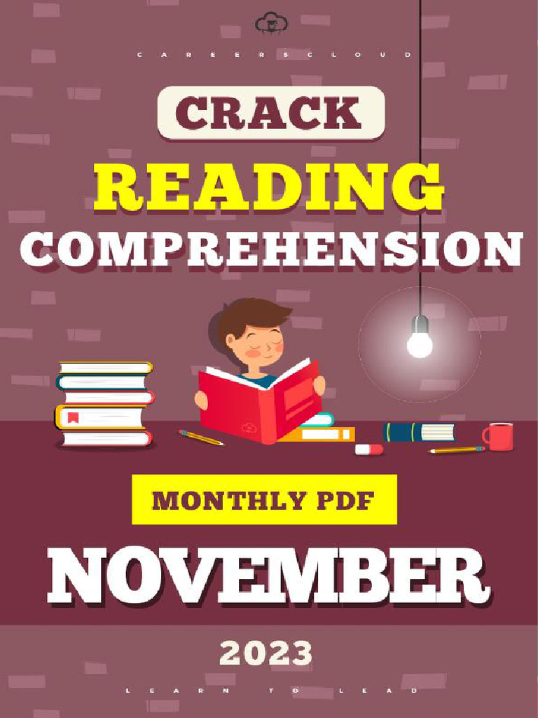 Reading Comprehension PDF - November 2023 1 | PDF