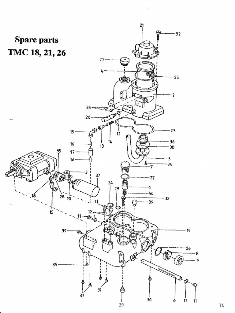 Spare Parts List TMC, Service Compressor | PDF