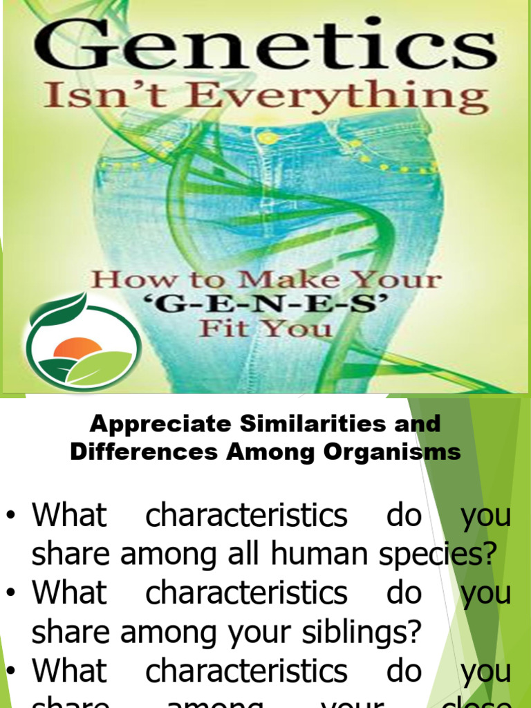 GENETICS. The Science of Heredity and Variation | PDF | Genotype | Life ...