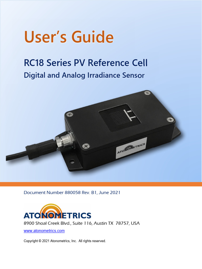 B1 RC18 User Guide | PDF