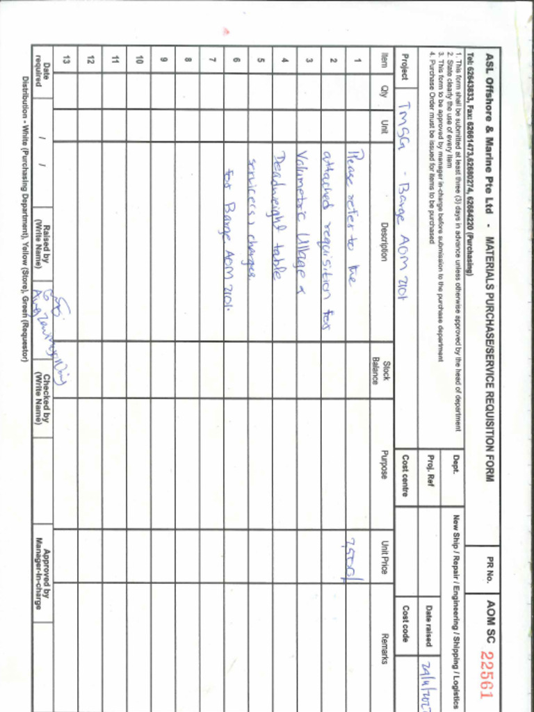 Barge - Aom 2101 (Volumetric) | PDF