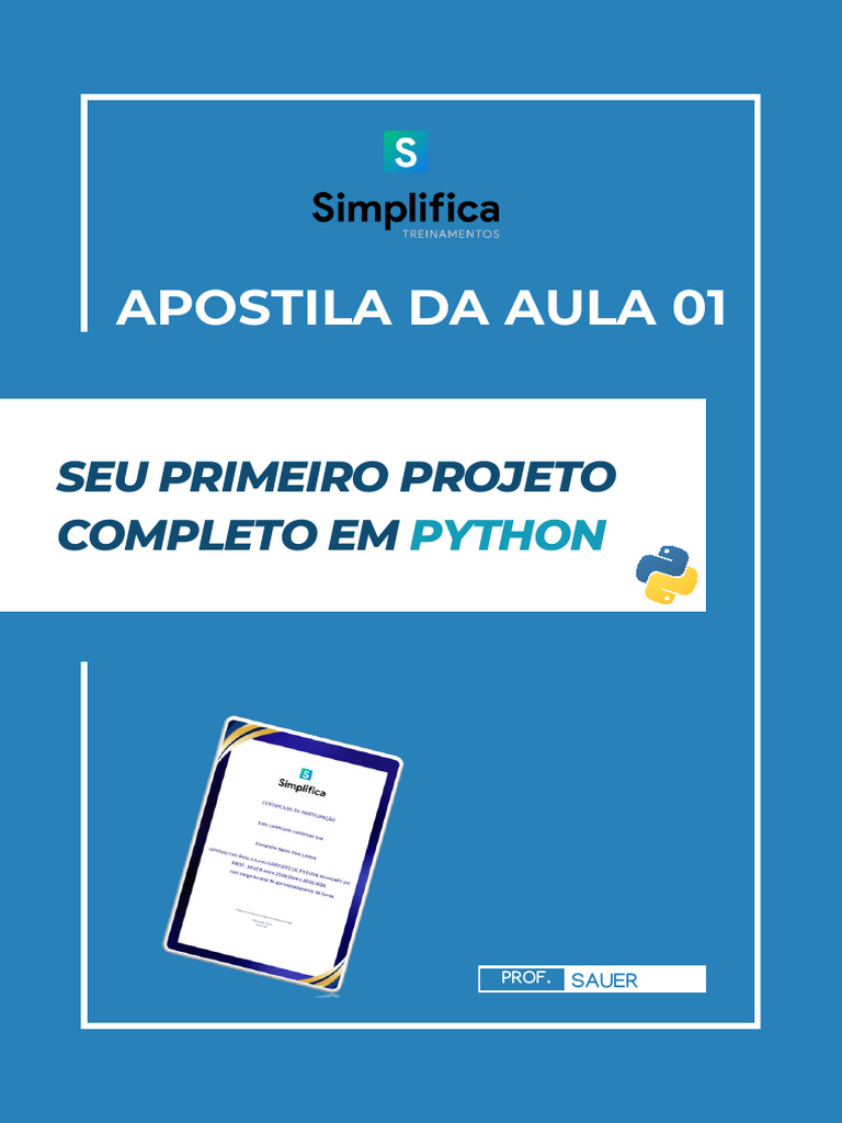 Apostila Aula01 | PDF