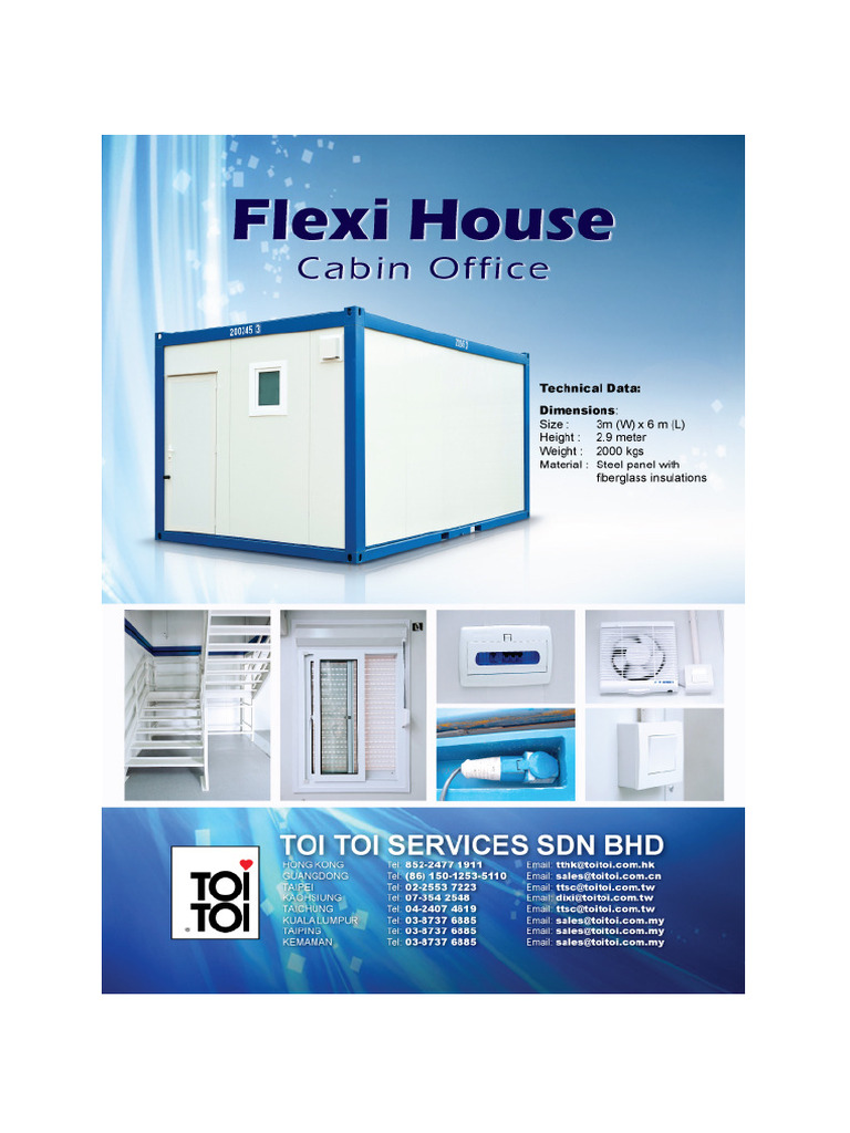 Flexi House Single Cabin | PDF