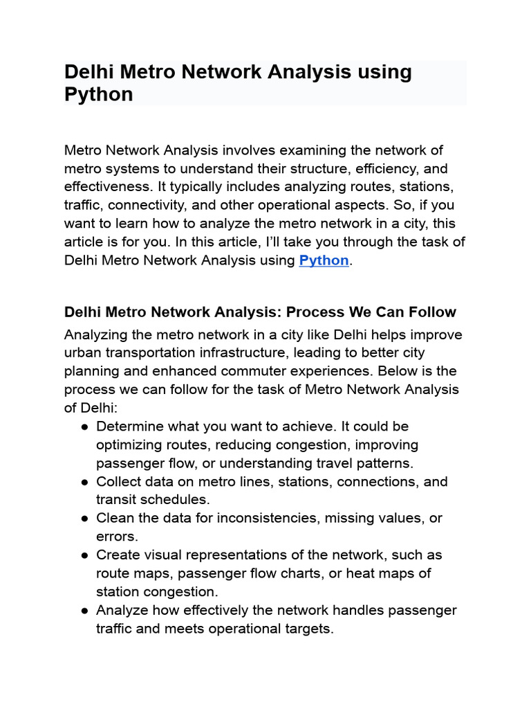 Data Analysis Project - 1 | PDF