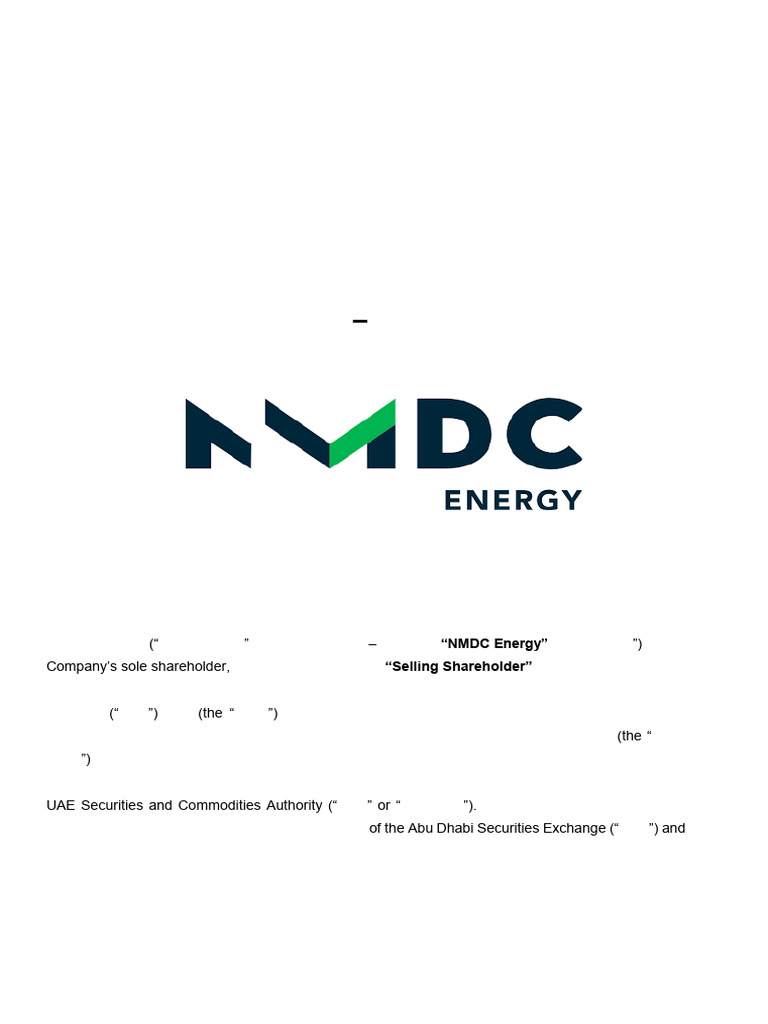 Nmdc Ipo Prospectus | PDF
