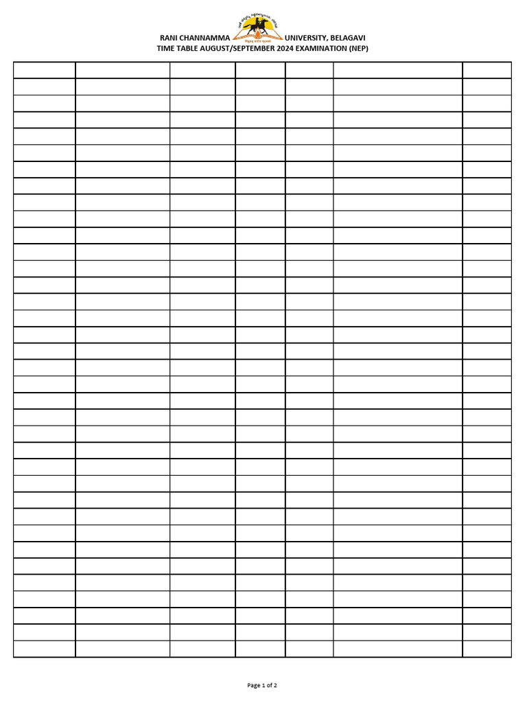 05 Bba Final Time Table of Nep 2, 4 & 6 | PDF