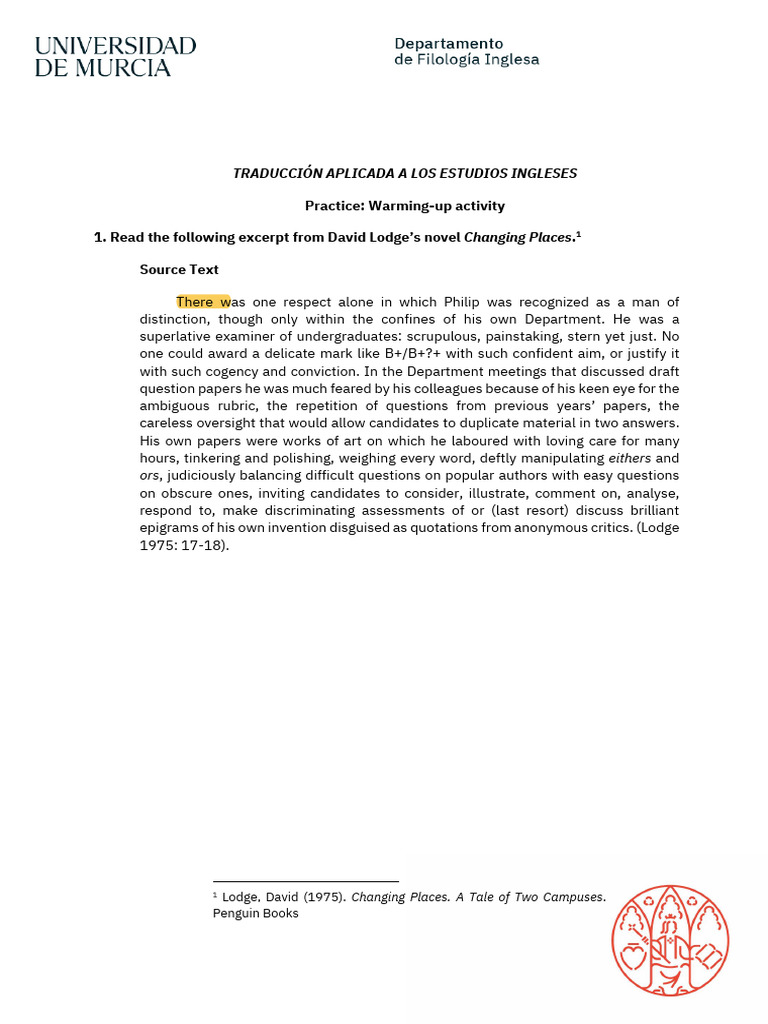 Practice Handout - 00 - Warming Up | PDF