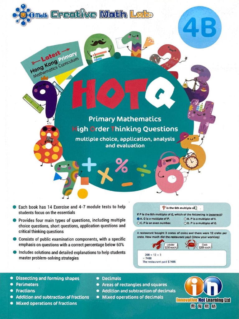 iMath - HOTQ 4B | PDF