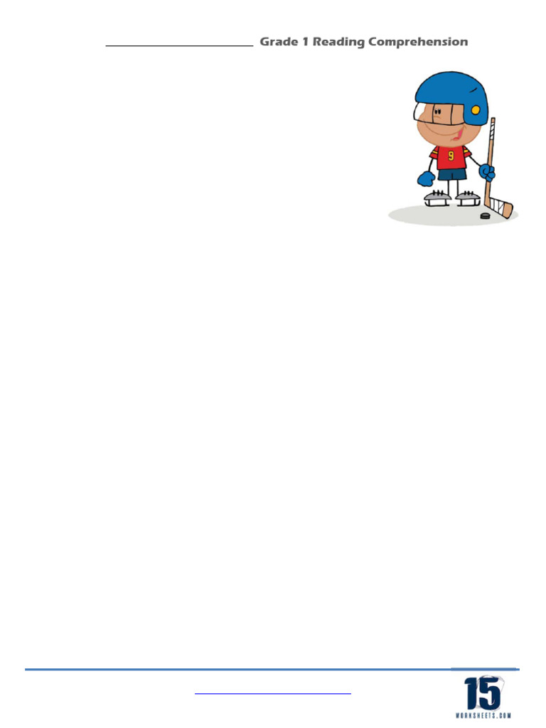 Grade 1 Reading Comprehension | PDF