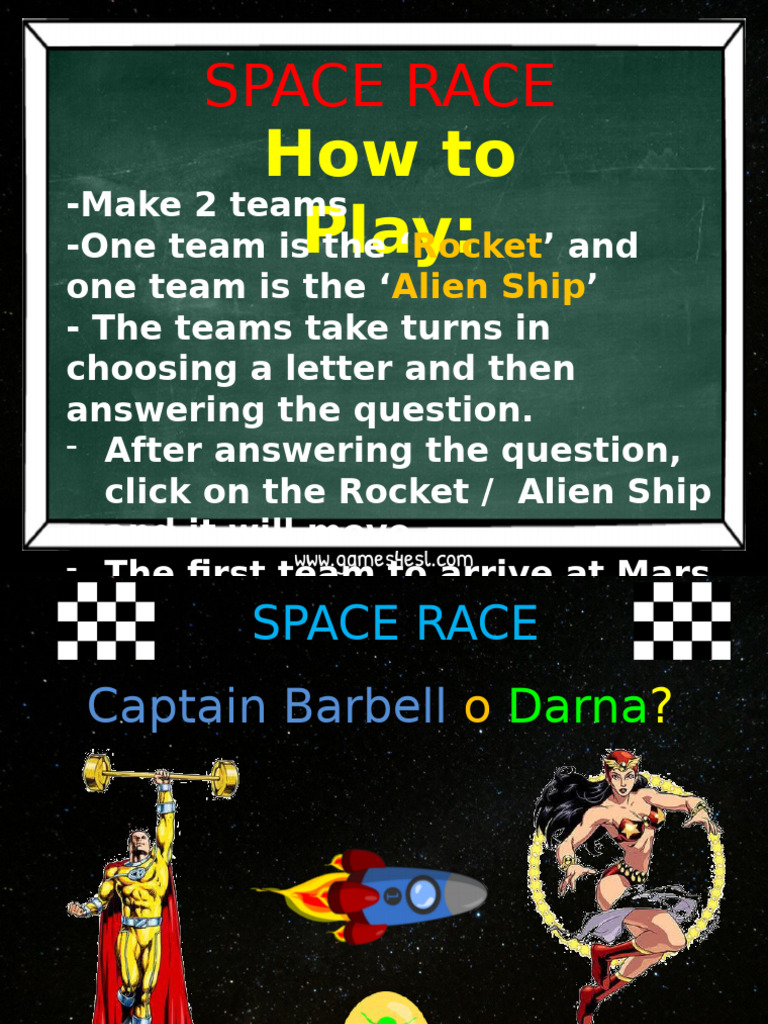 Game Space Race | PDF