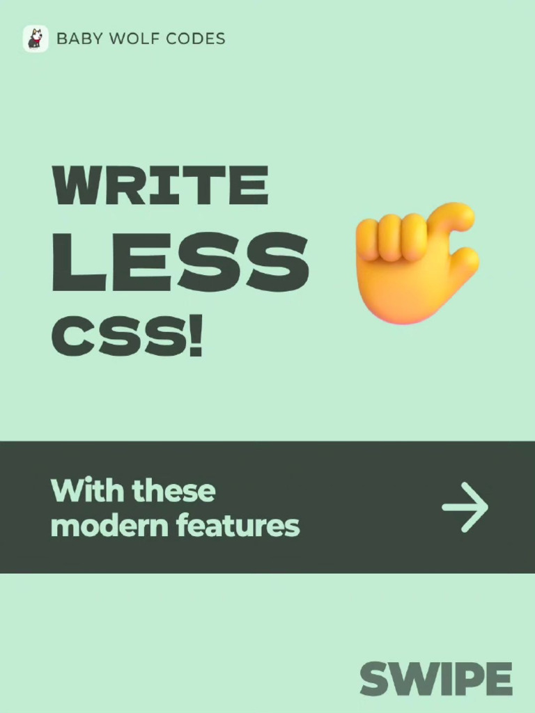 Write Less CSS | PDF
