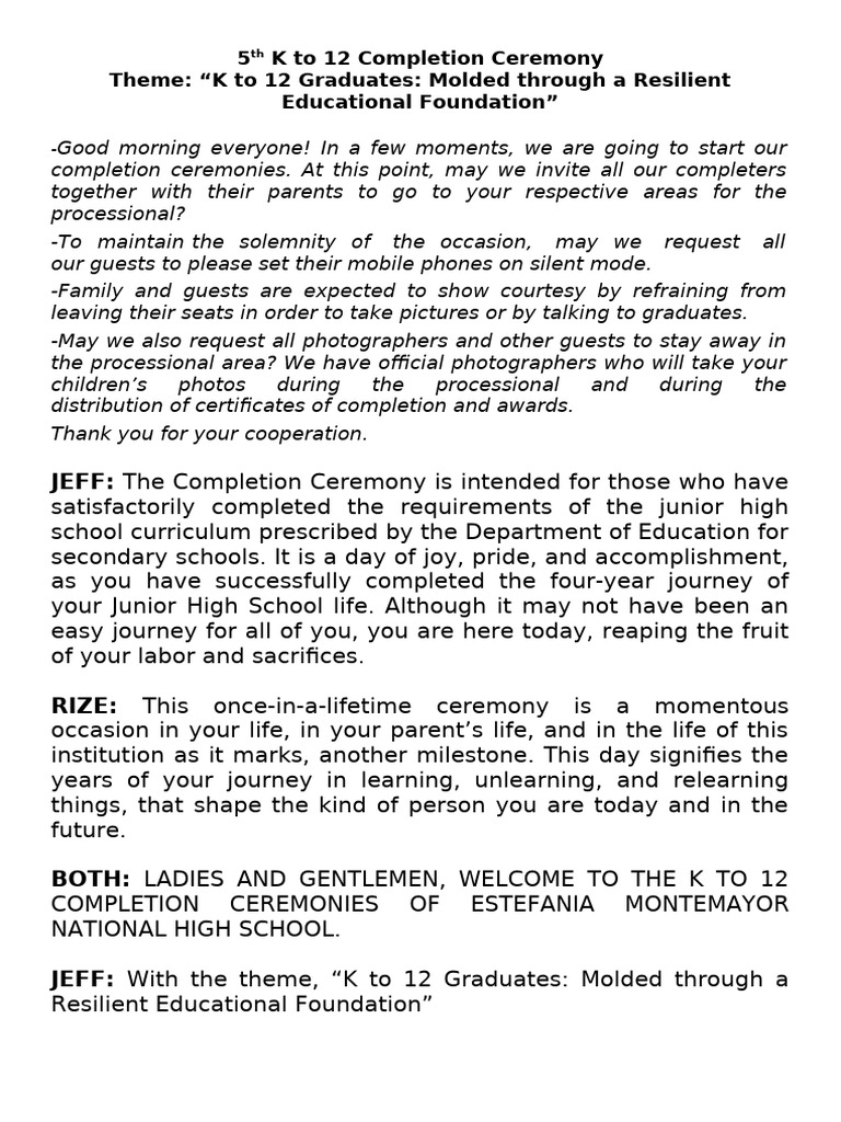 2023 Completion-Script-Final | PDF