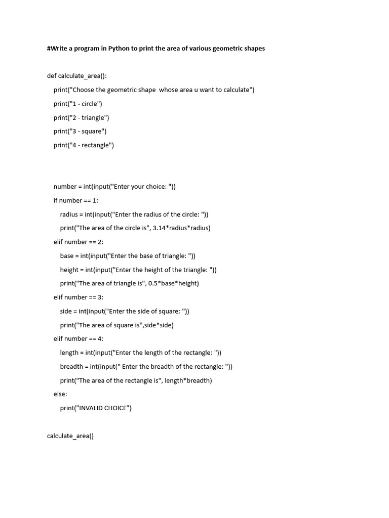 Python Program | PDF