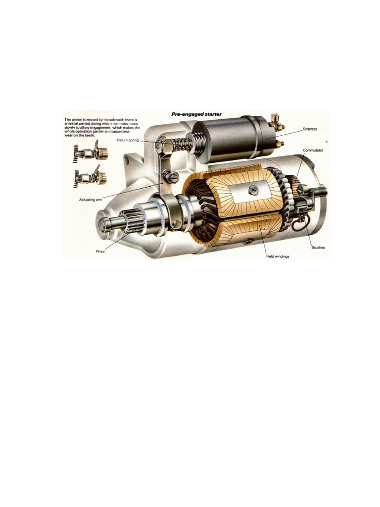 Makalah Starter Mobil | PDF